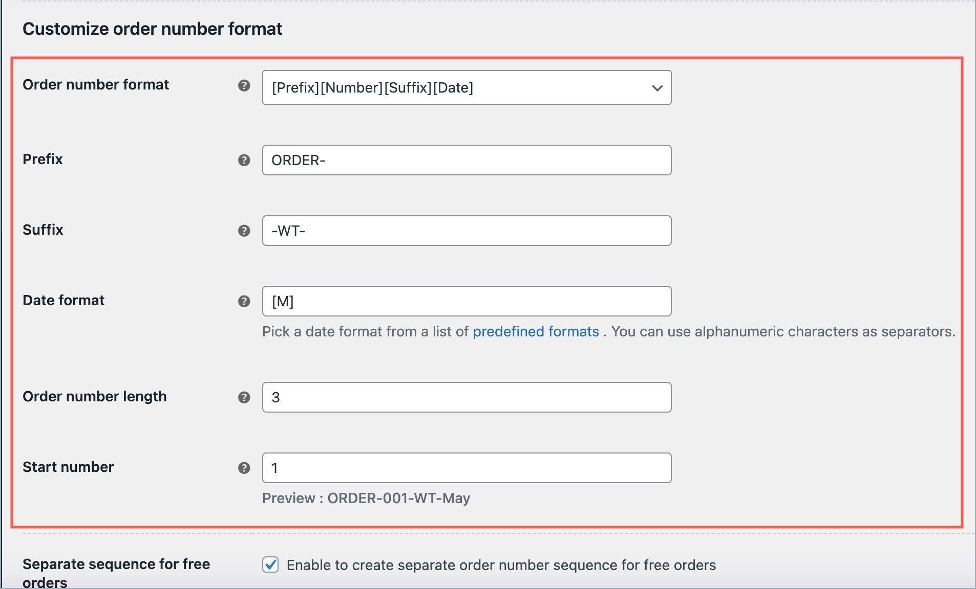 Sequential Order Numbers for WooCommerce (Pro) - Setup Guide