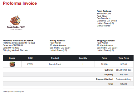 Why, When And How To Use Proforma Invoices In WooCommerce